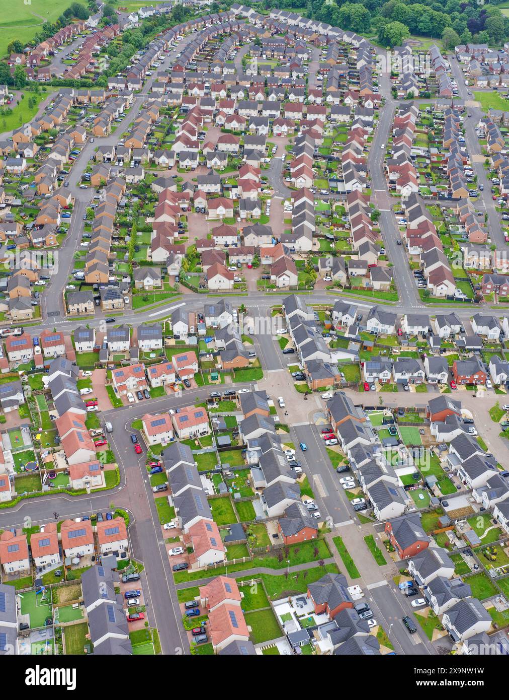 New housing development at Dargavel in Bishopton Stock Photo - Alamy