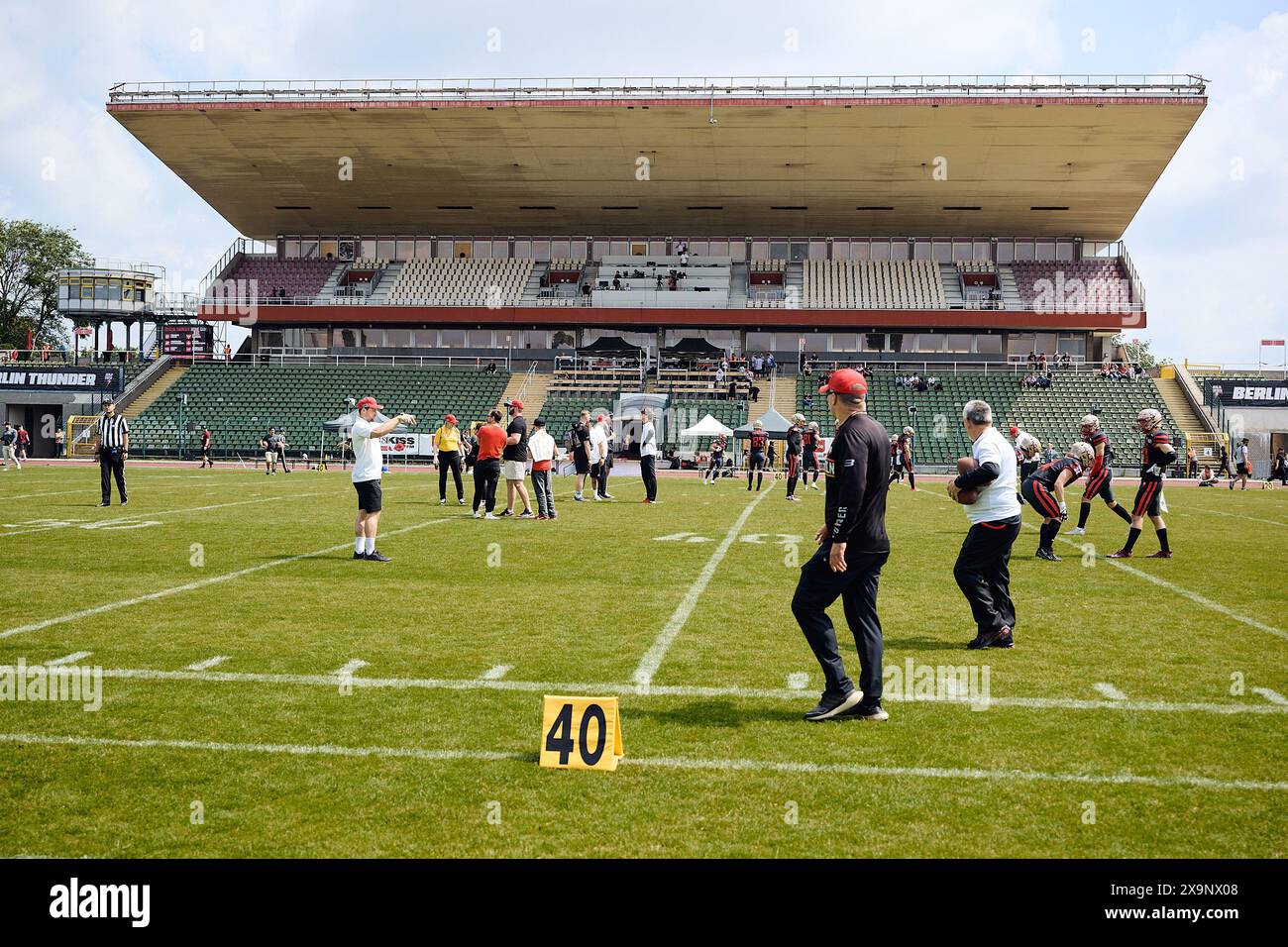 Stimmungsbild Berlin Thunder, Friedrich Ludwig Jahn Sportpark, GER ...