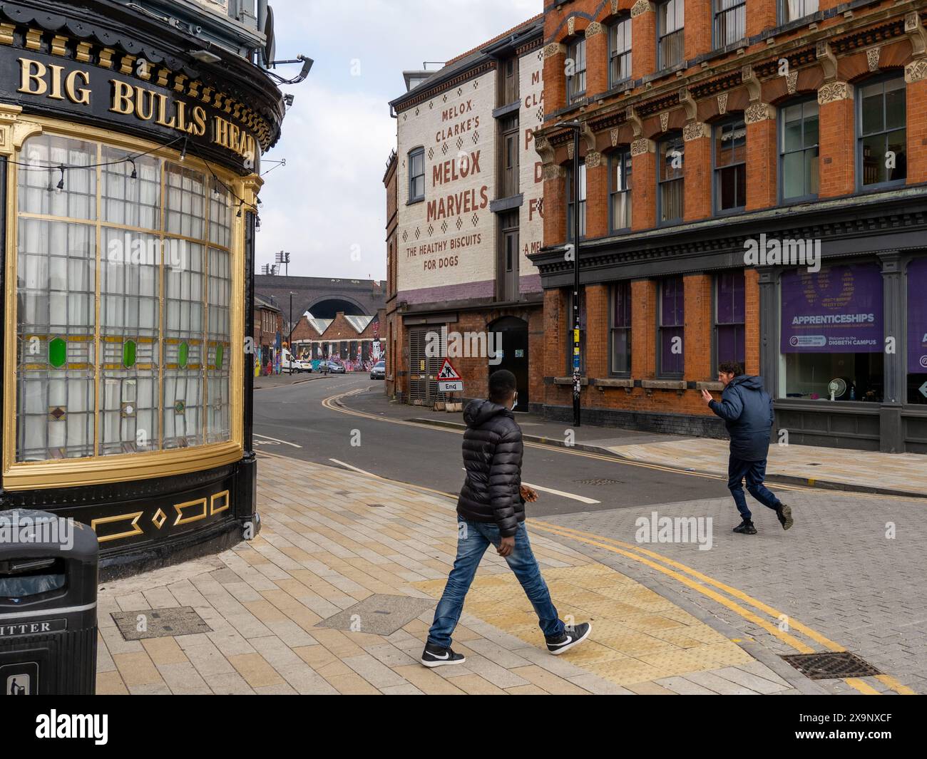 Street scene in Digbeth, Birmingham, UK Stock Photo - Alamy