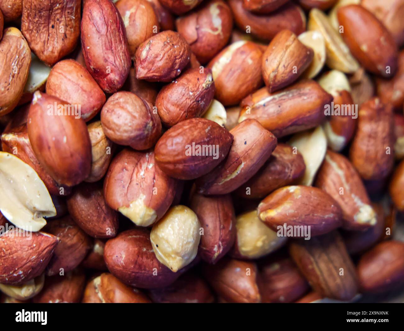 Peanuts in Abundance. Conveys nutrition and healthy eating concepts ...