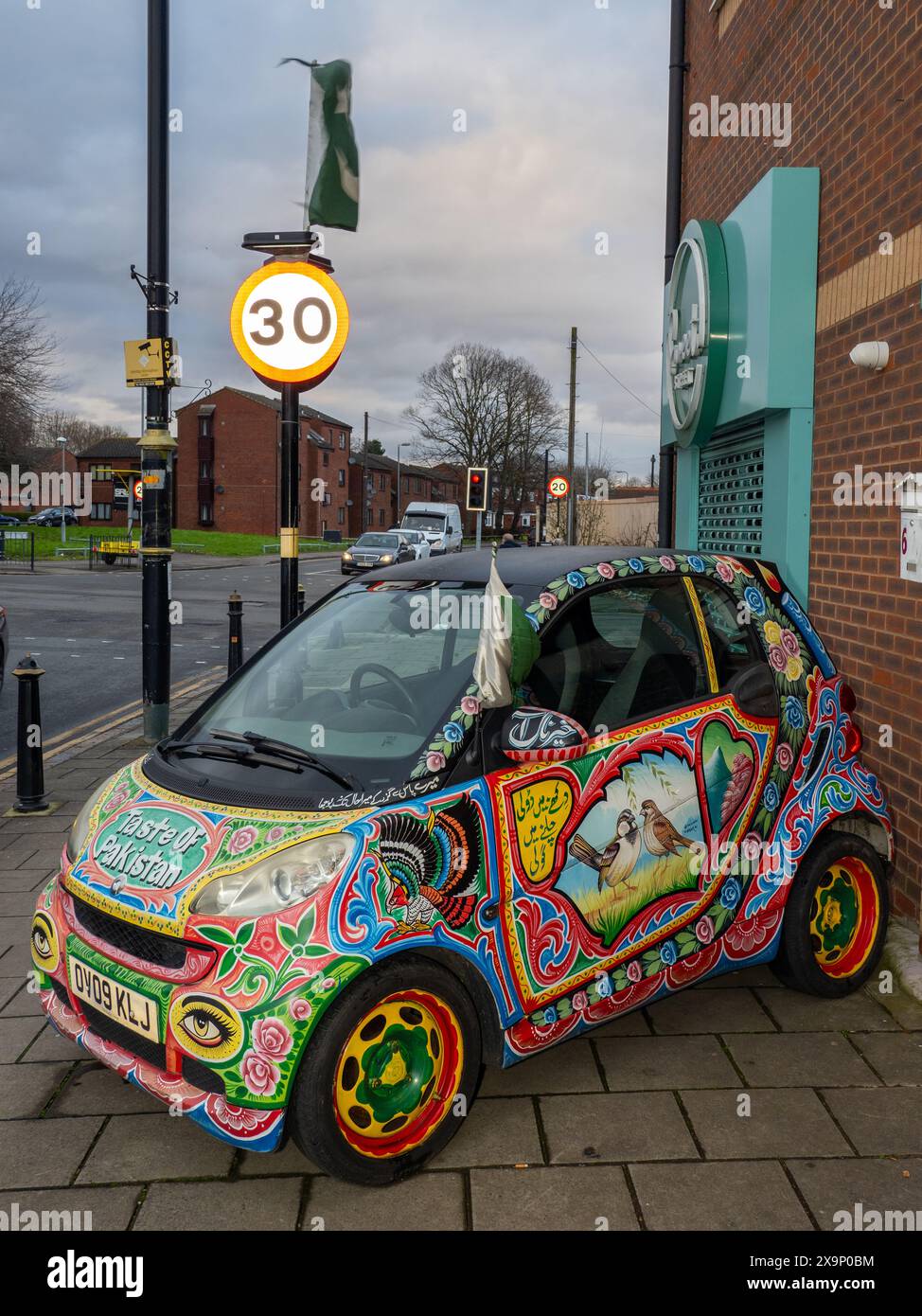 The area of Birmingham known as the Balti Triangle Stock Photo - Alamy