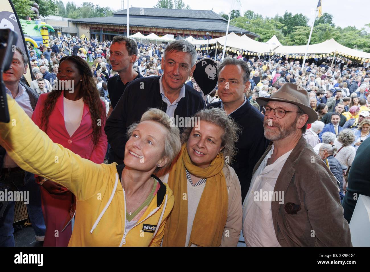 Gent, Belgium. 02nd June, 2024. N-VA's Annick De Ridder, Flemish ...