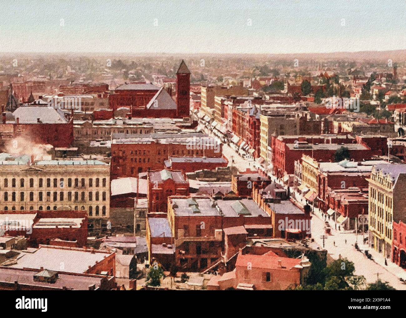Los Angeles, California 1897 Stock Photo - Alamy