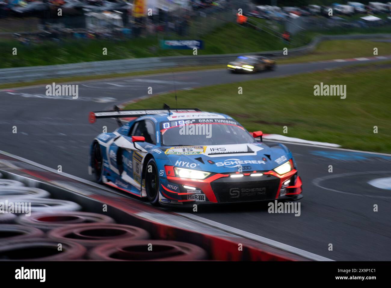 Frederic Verwisch, Christopher Haase, Markus Winkelhock, Ricardo Feller (Scherer Sport PHX ...