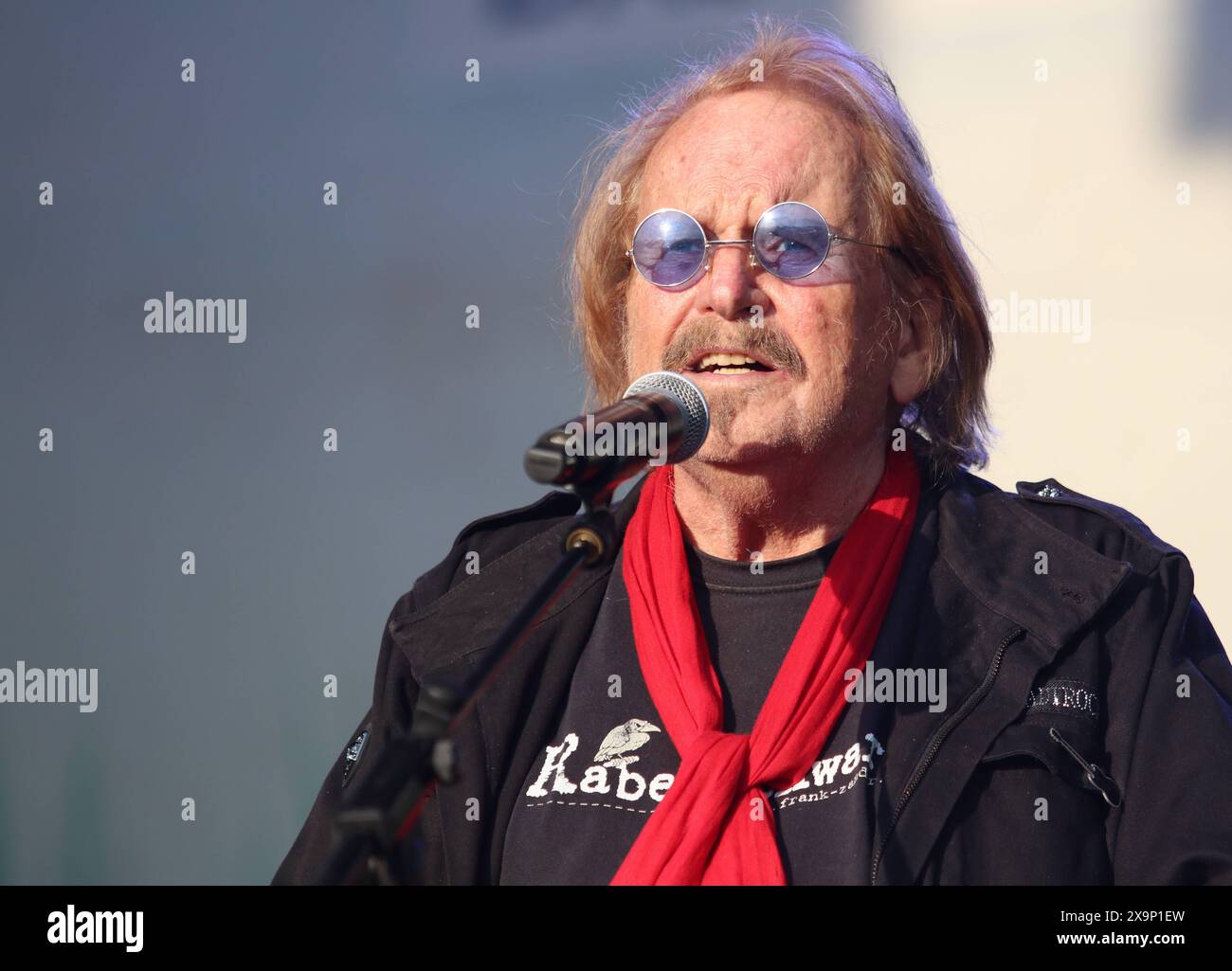 Kultsänger Frank Zander SchlagerOlymp 2024 am 01.06.2024 Zentraler ...