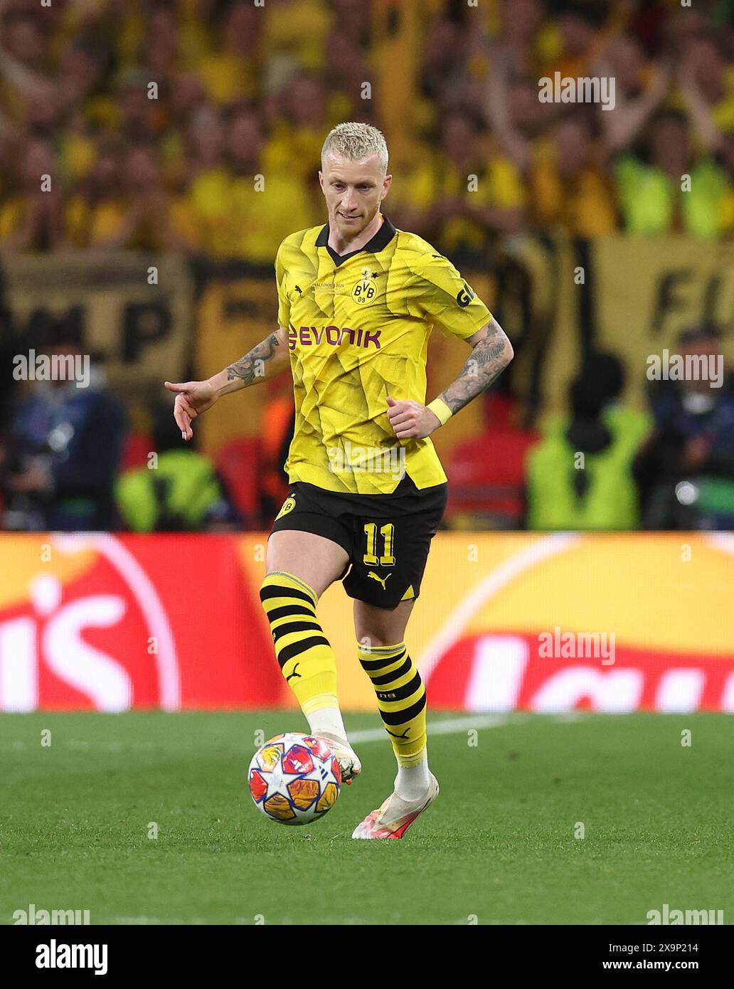 London, UK. 1st June, 2024. Marco Reus of Borussia Dortmund during the ...