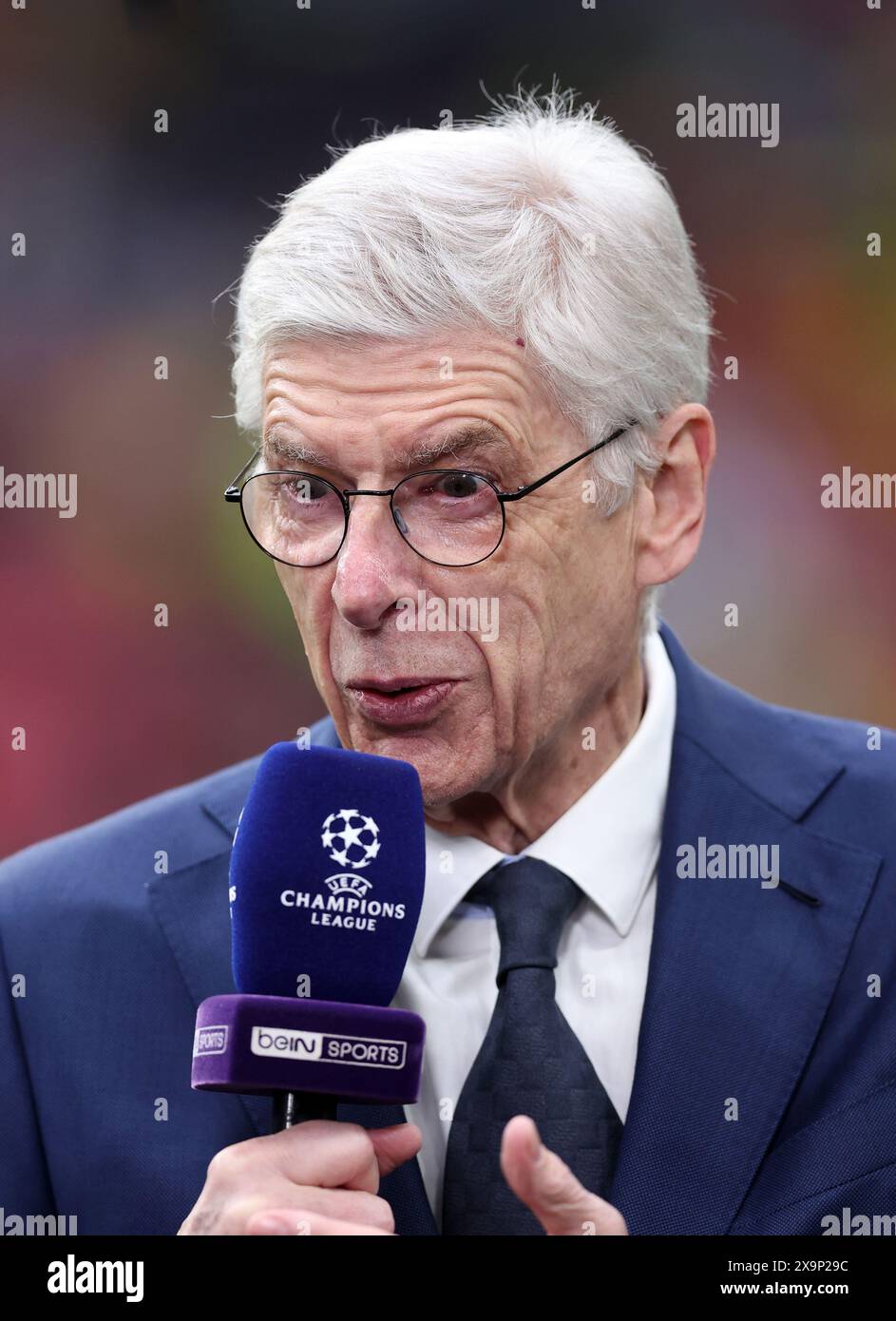 London, UK. 1st June, 2024. Arsene Wenger during the UEFA Champions ...