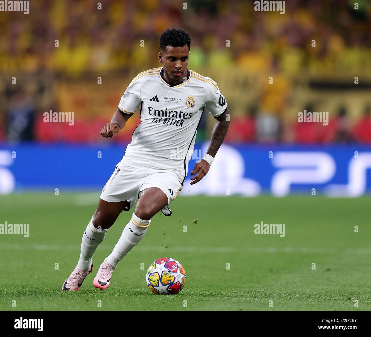 London, England, 1st June 2024. Rodrygo of Real Madrid during the UEFA ...