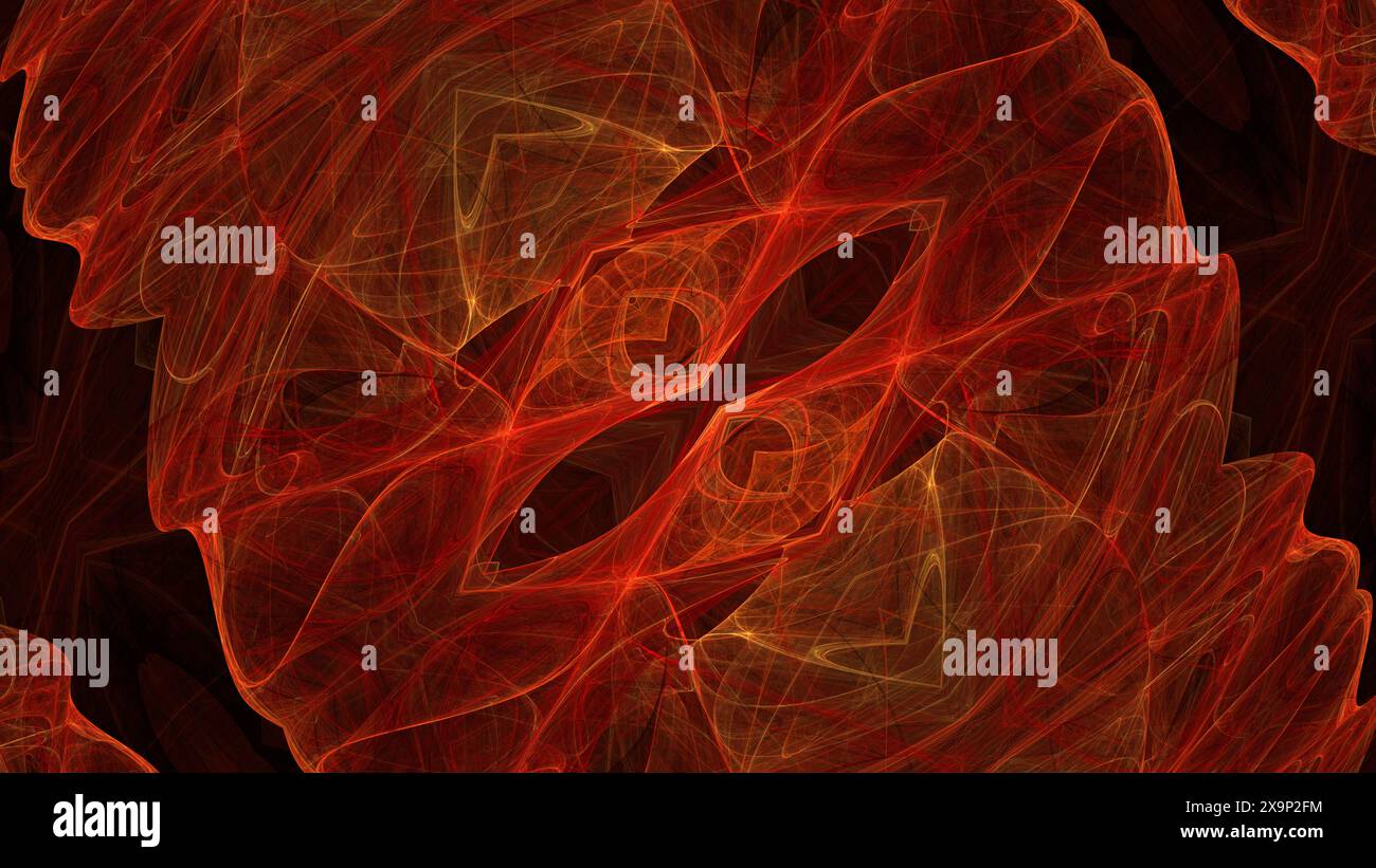 line smoke abstract background illustration render Stock Photo - Alamy