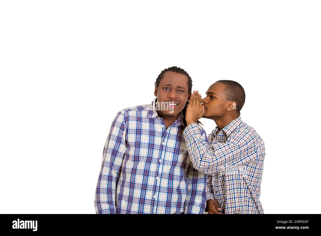 Black man's ear closeup hi-res stock photography and images - Alamy