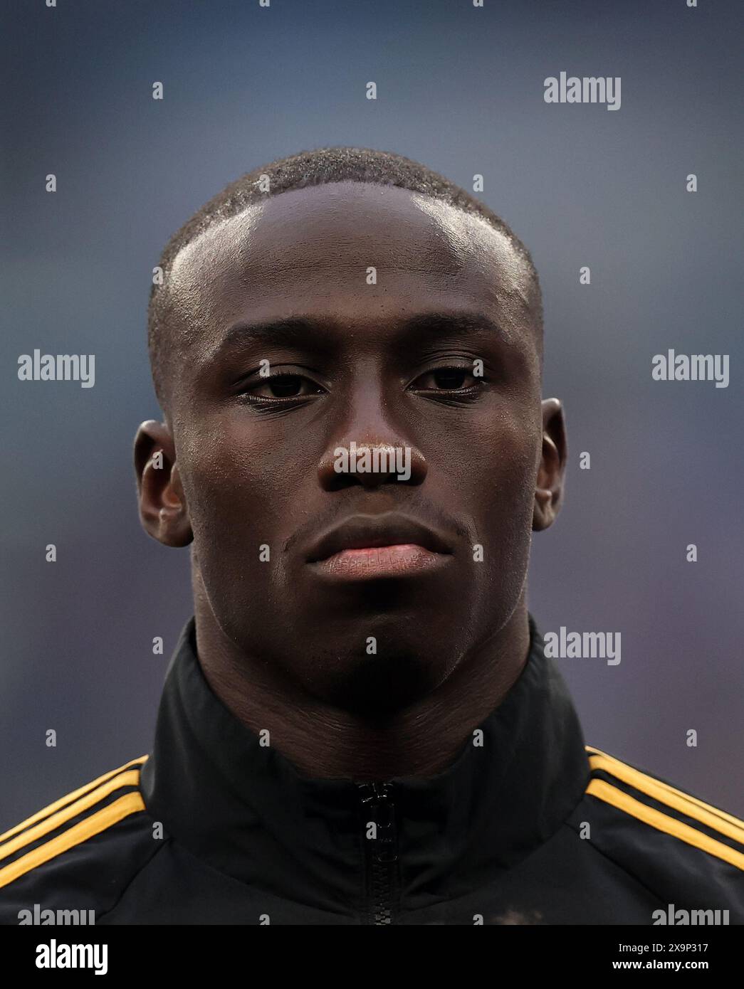 London, England, 1st June 2024. Ferland Mendy of Real Madrid during the ...