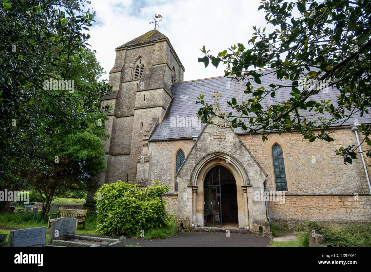 St Bartholomew's Church, Wick, Bristol Stock Photo - Alamy