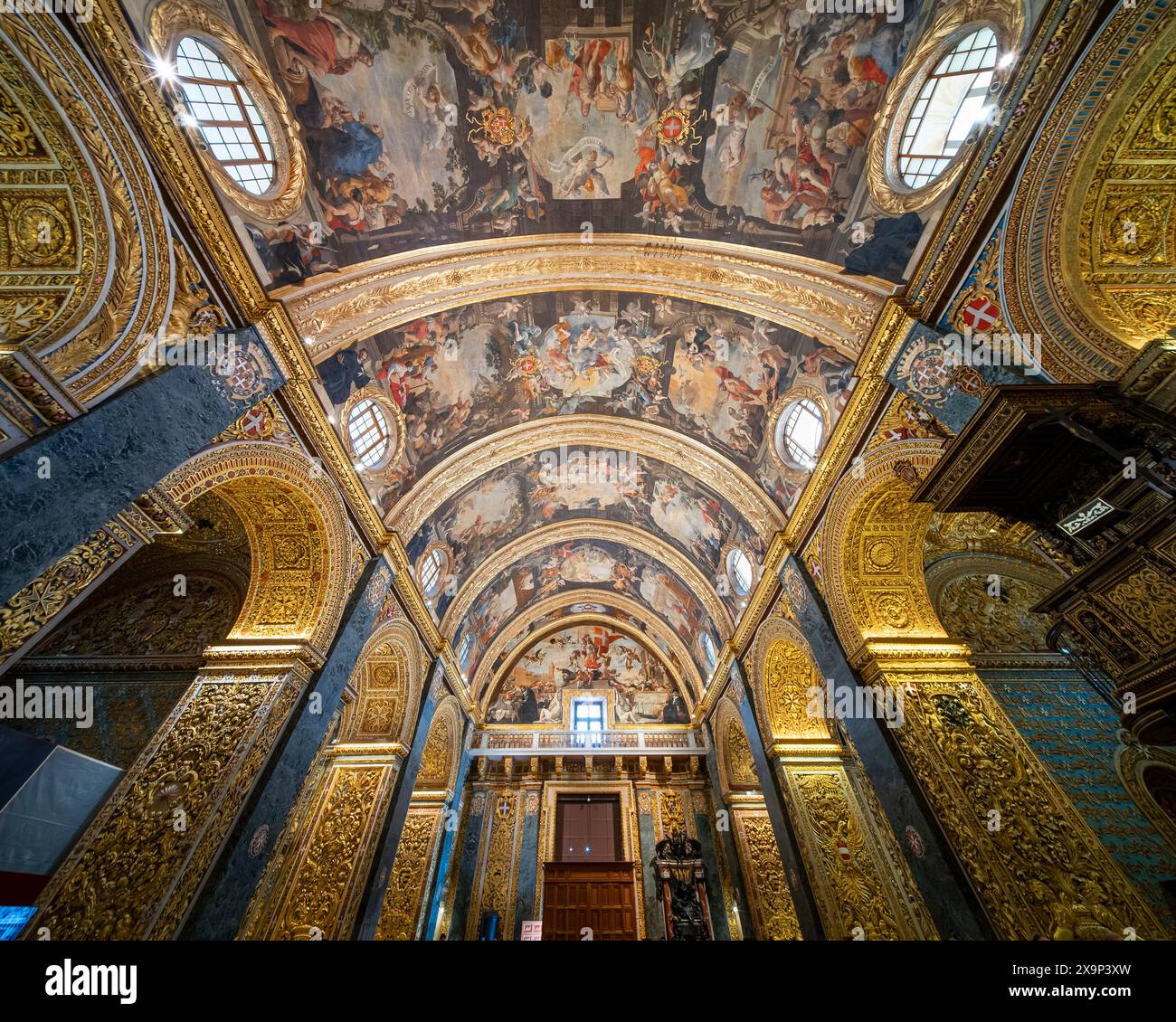 05.24.25. Malta, Valetta. Interior of the St John's Co-Cathedral Stock ...