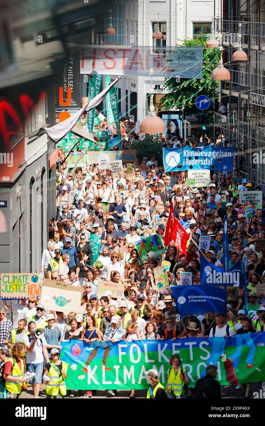 Copenhagen, Denmark. 02nd June, 2024. The People's Climate March ...