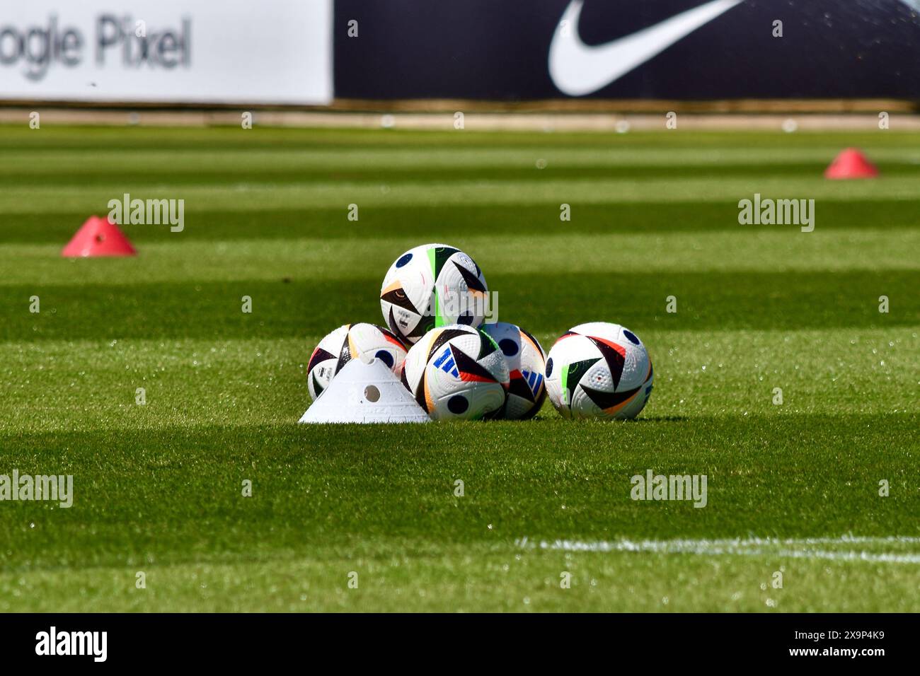 Darlington, UK. 02 June, 2024. Official UEFA Euro 2024 Adidas match ...