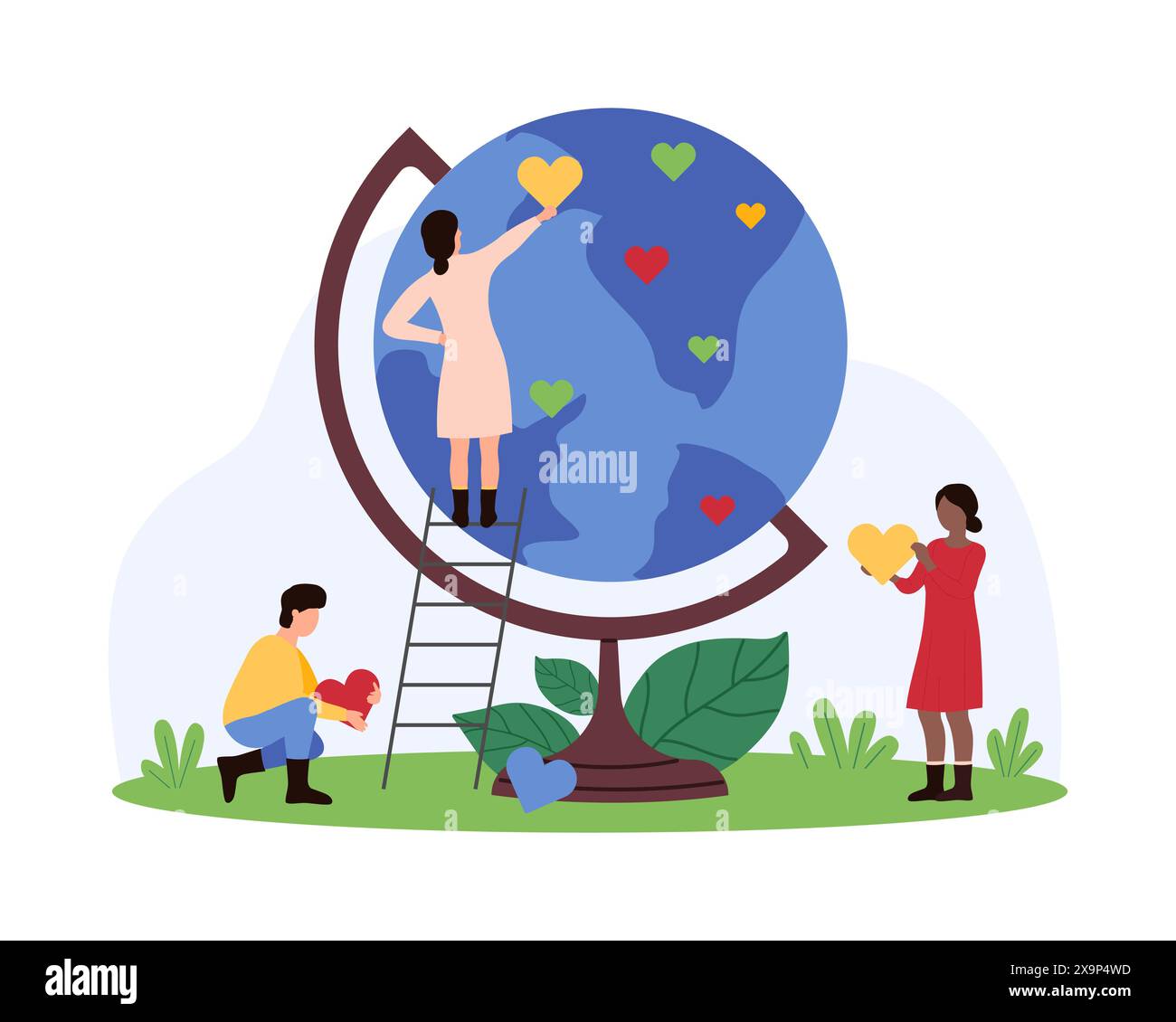 Charity of volunteers community, help from international charitable ...