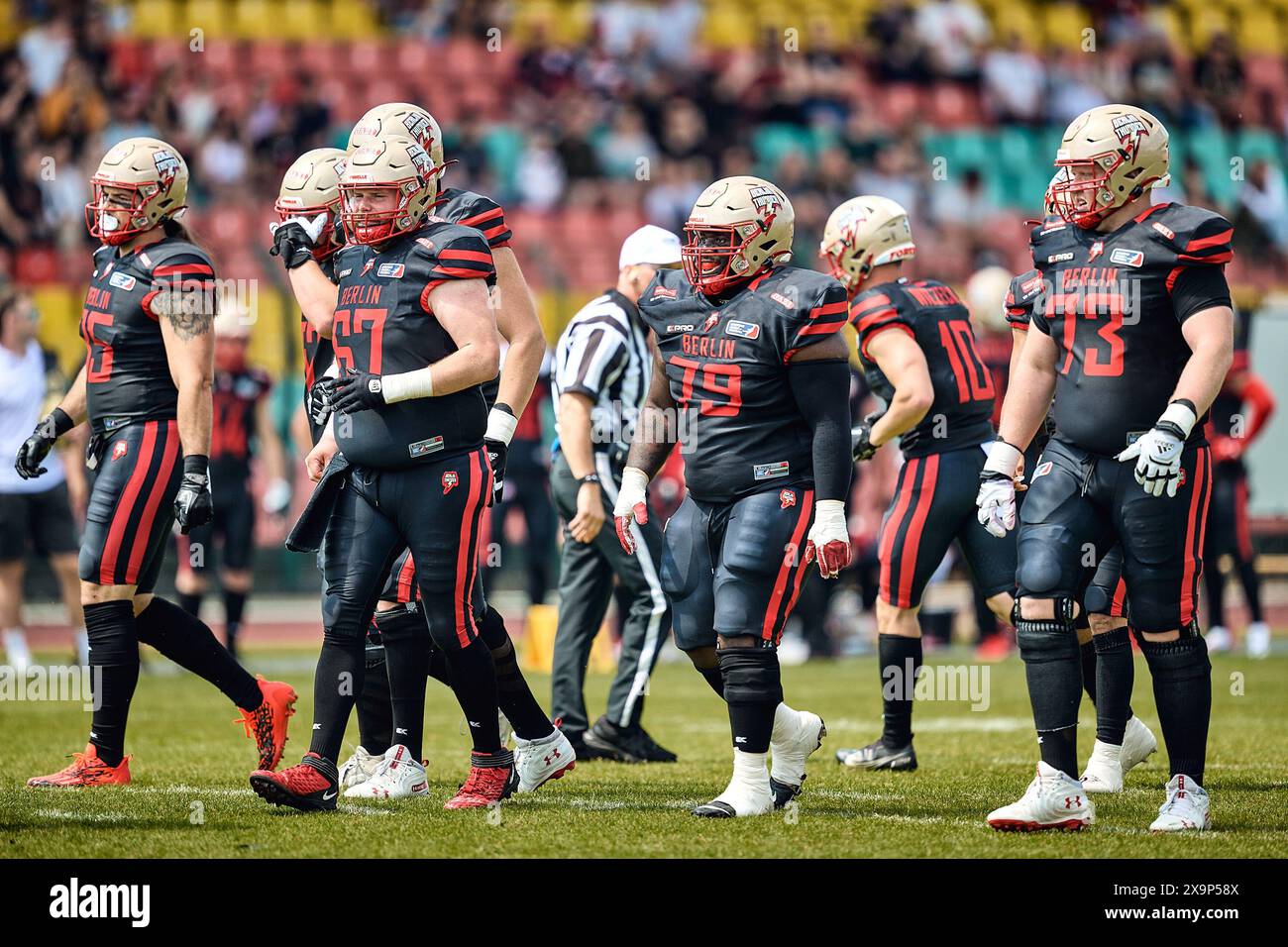 Berlin Thunder, Mannschaftsbild, GER, Berlin Thunder vs. Prague Lions ...