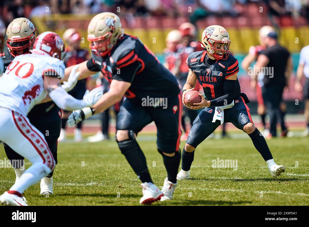 Robin Wilzeck (Berlin Thunder, #07), GER, Berlin Thunder vs. Prague ...