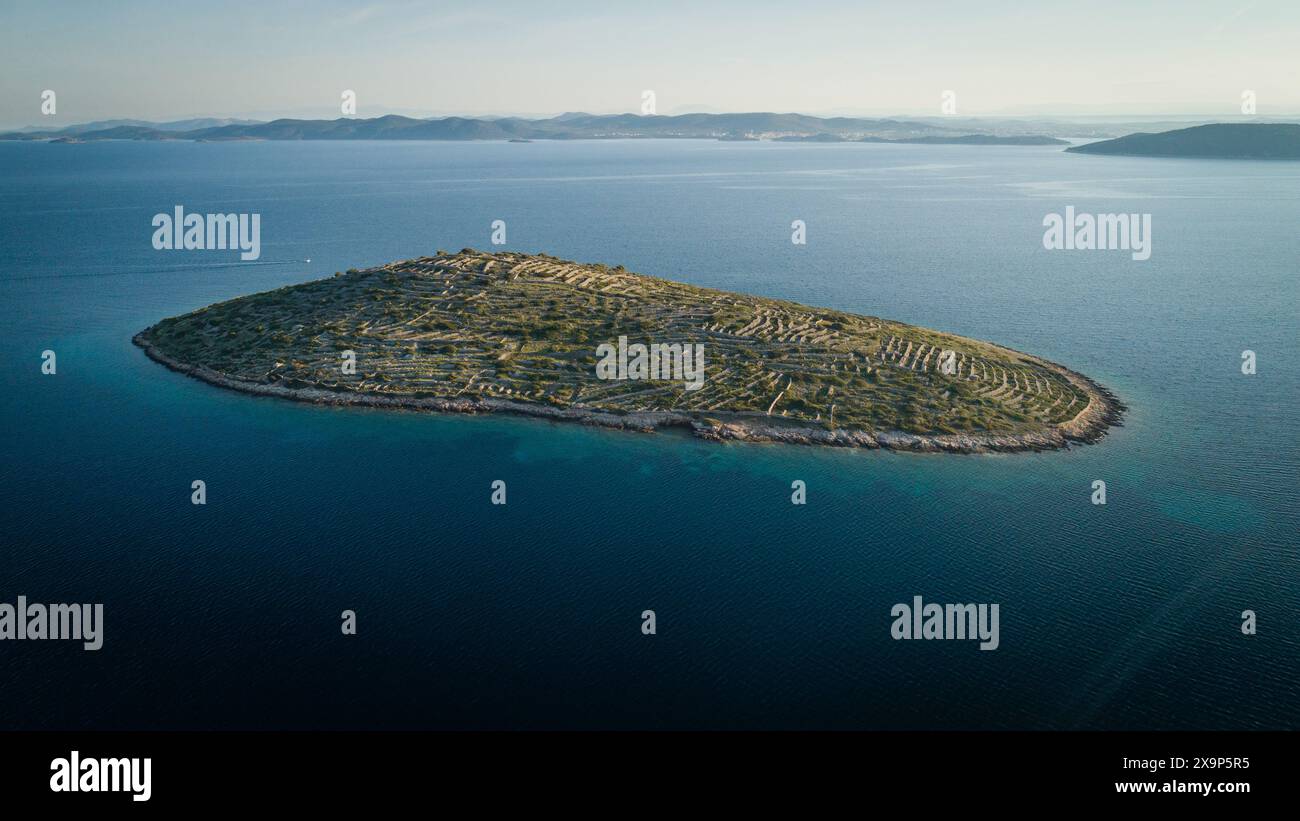 Drone over landscape adriatic sea hi-res stock photography and images ...