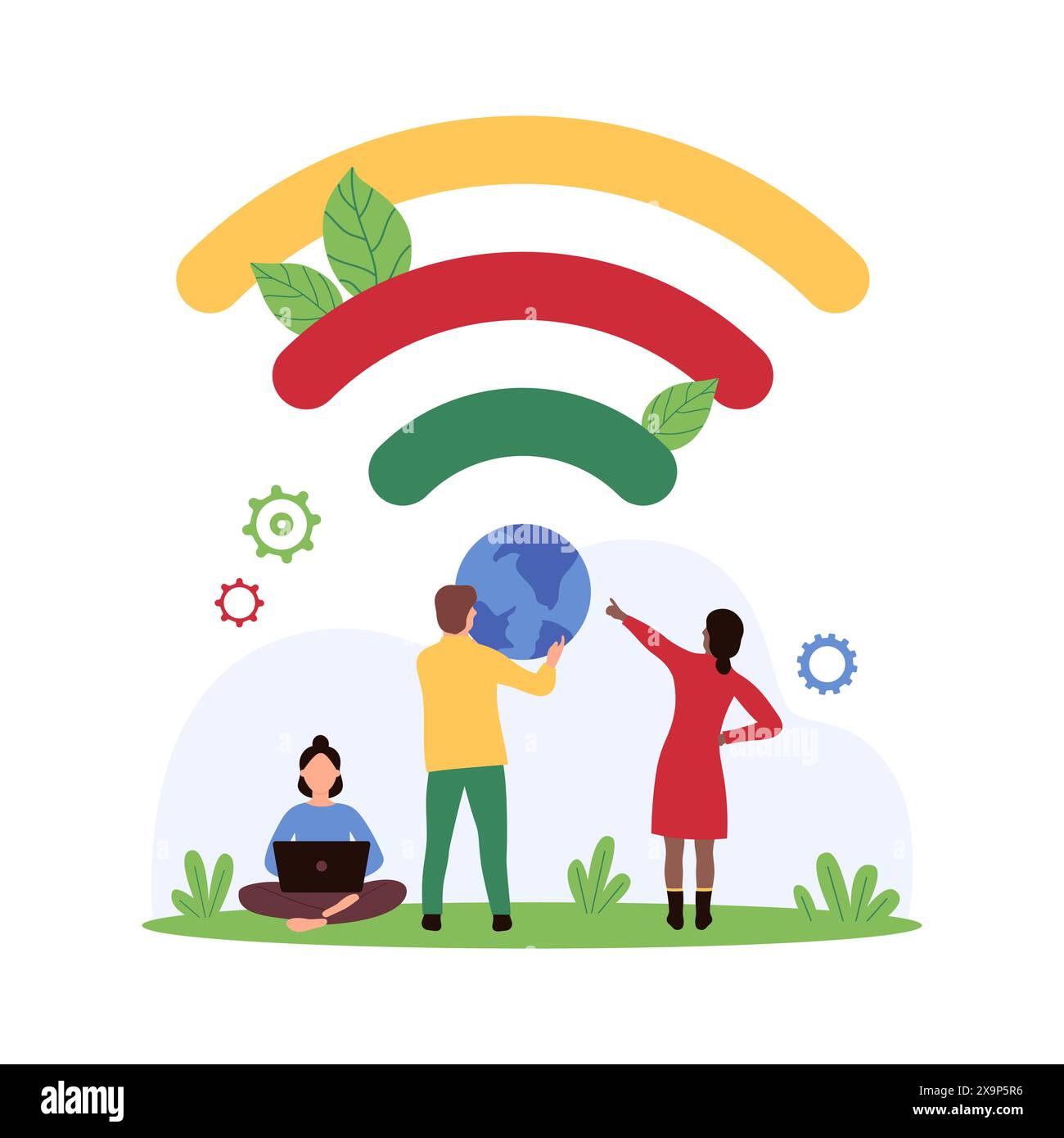 Wireless Internet connection, free hotspot zones with high speed signal ...