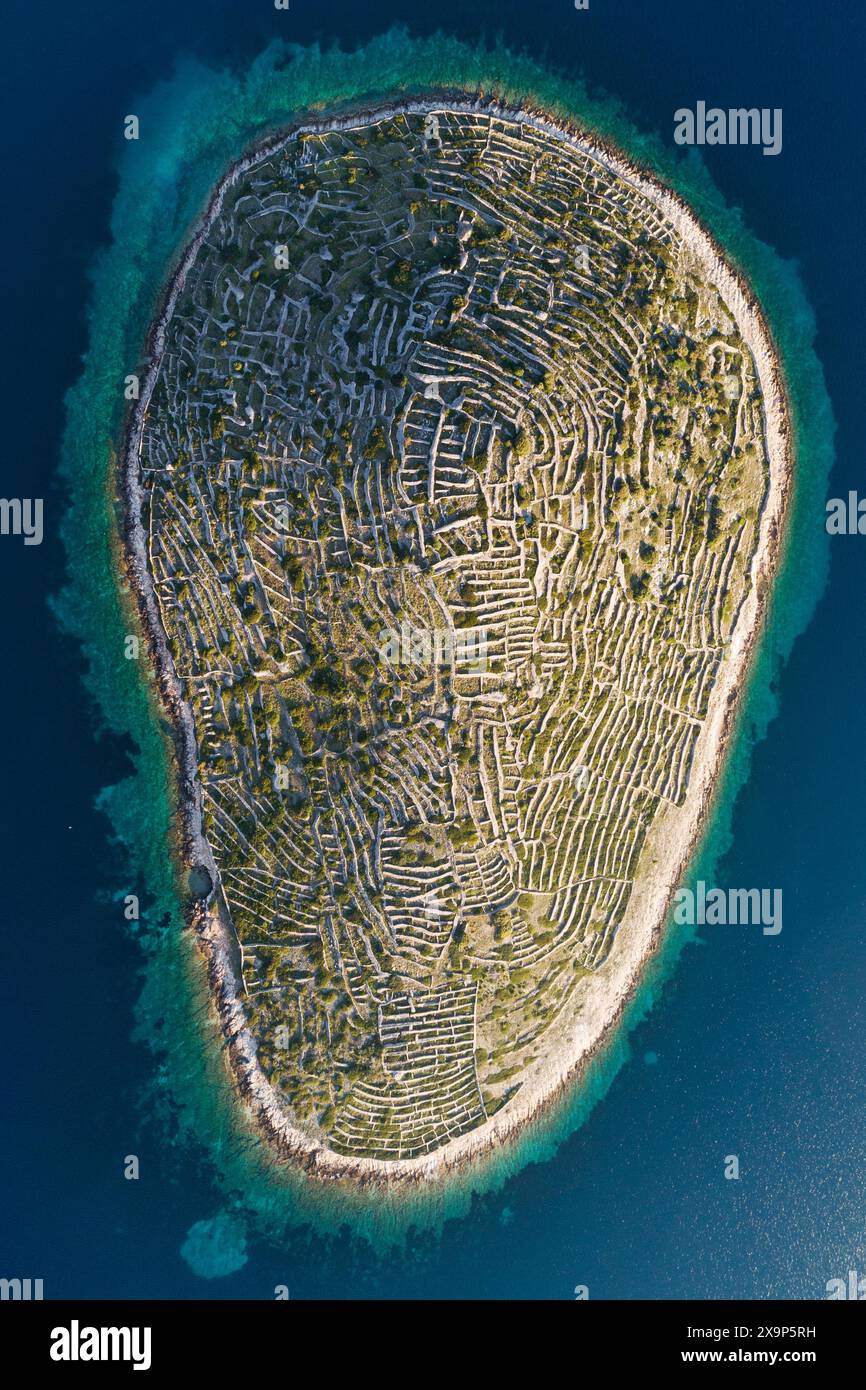 Drone over landscape adriatic sea hi-res stock photography and images ...