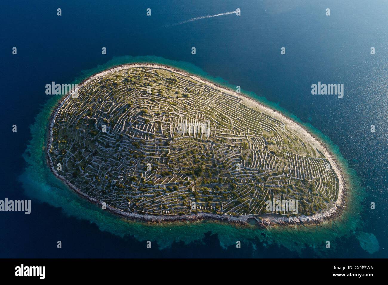 Drone over landscape adriatic sea hi-res stock photography and images ...