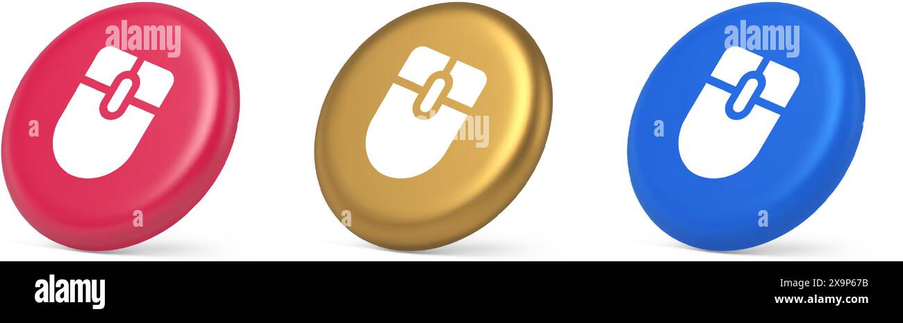 Gold cursor vector vectors hi-res stock photography and images - Alamy