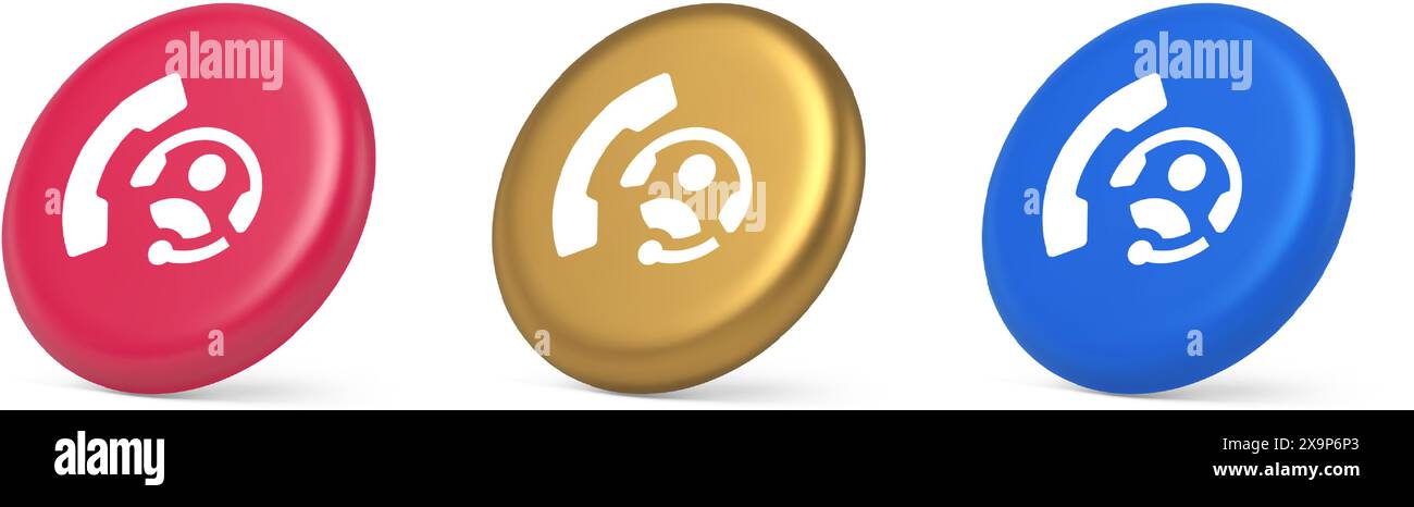 Call center operator blank Stock Vector Images - Alamy