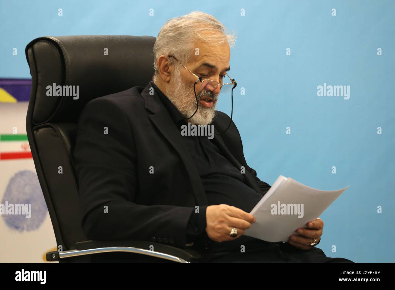 Tehran, Iran. 2nd June, 2024. The conservative politician MOHAMMAD HASSAN GHADIRI ABYANEH ...