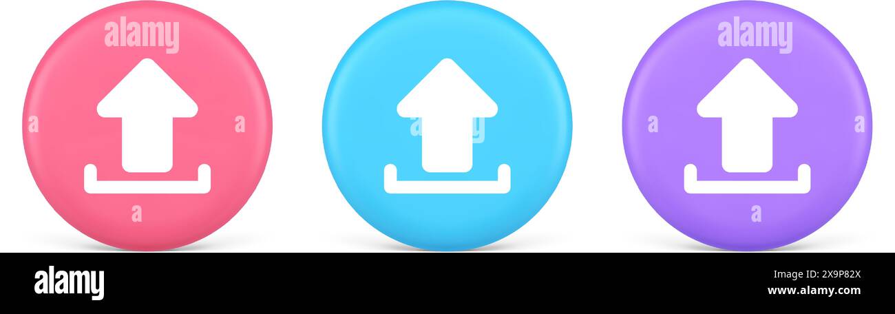 Upload up arrow button document multimedia file exchange connection ...