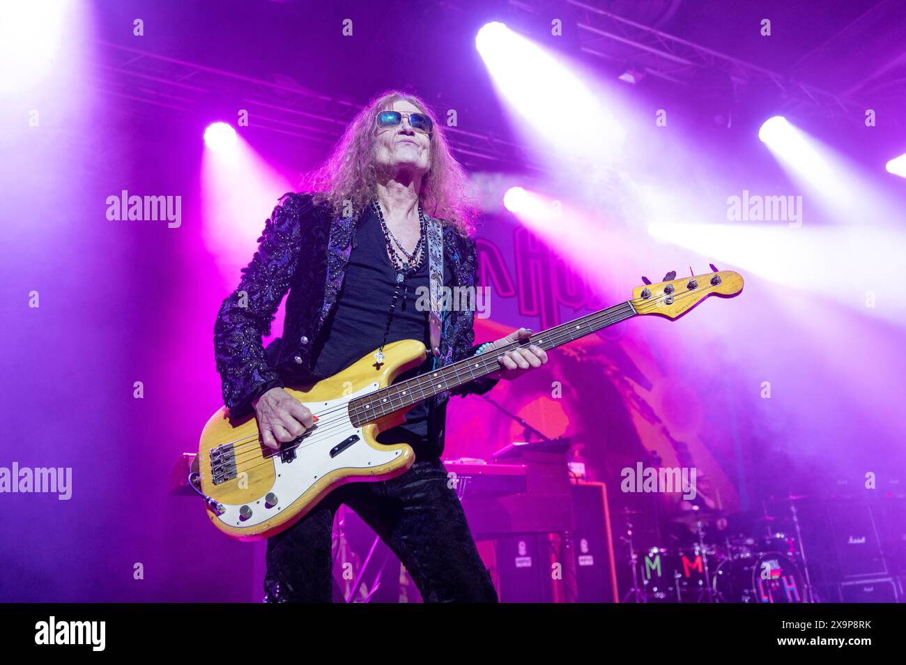 May 22, 2024: Glenn Hughes plays Deep Purple classics at a concert in Milan, Italy Stock Photo ...