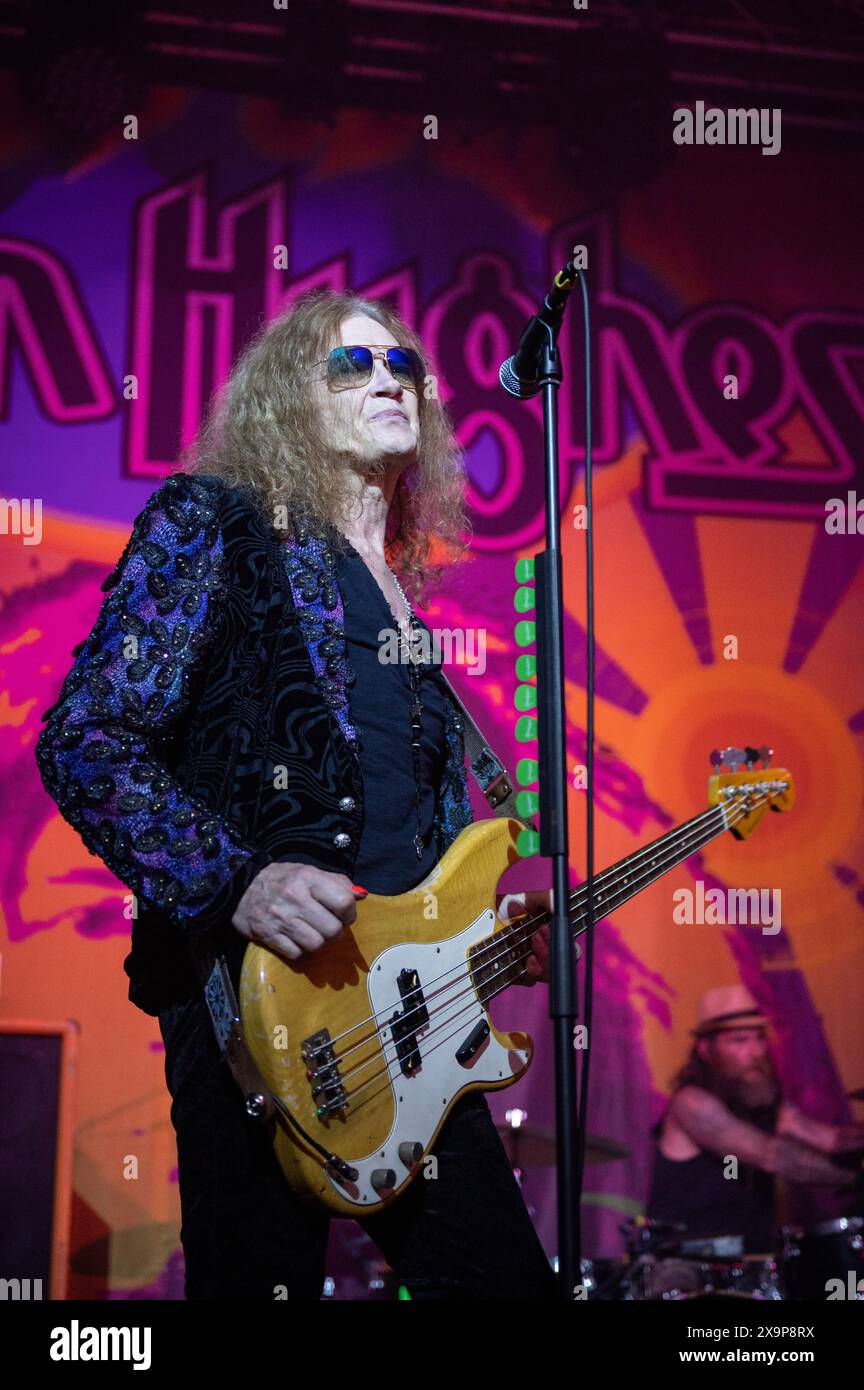 May 22, 2024: Glenn Hughes plays Deep Purple classics at a concert in Milan, Italy Stock Photo ...