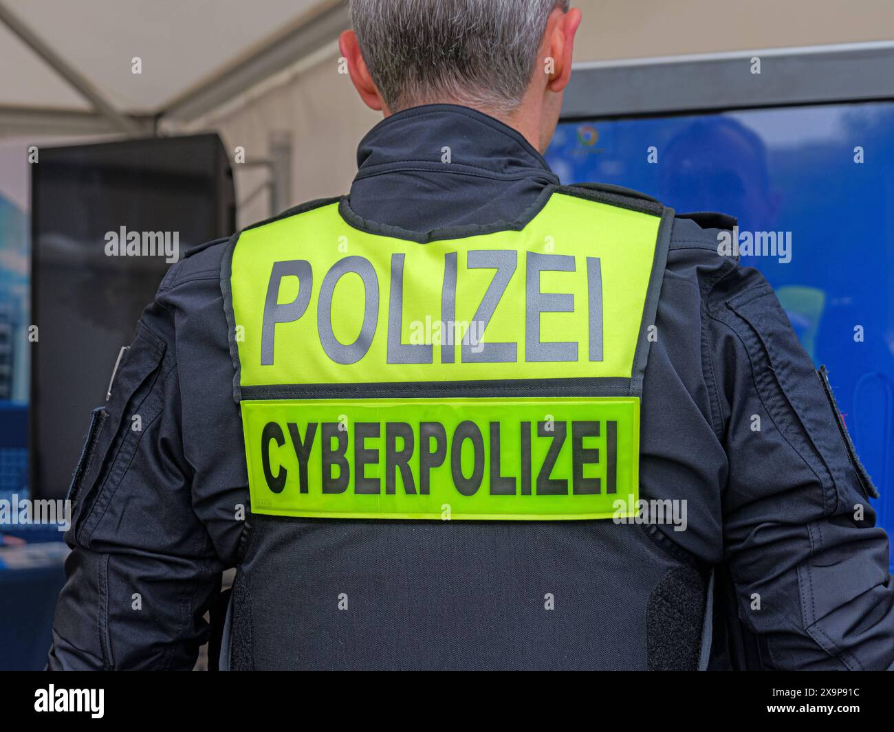 Cyberpolizei Symbolbild der Cyberpolizei *** Cyberpolice Symbolic image ...