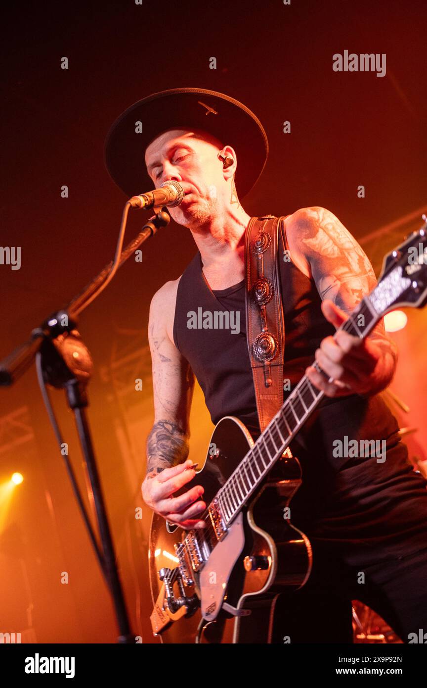 May 5, 2024: Behemot's frontman Adam "Nergal" Darski plays a concert ...