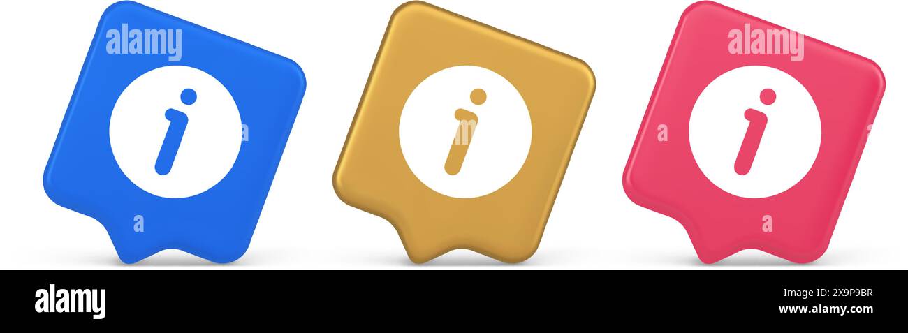 Question mark gold 3d Stock Vector Images - Alamy