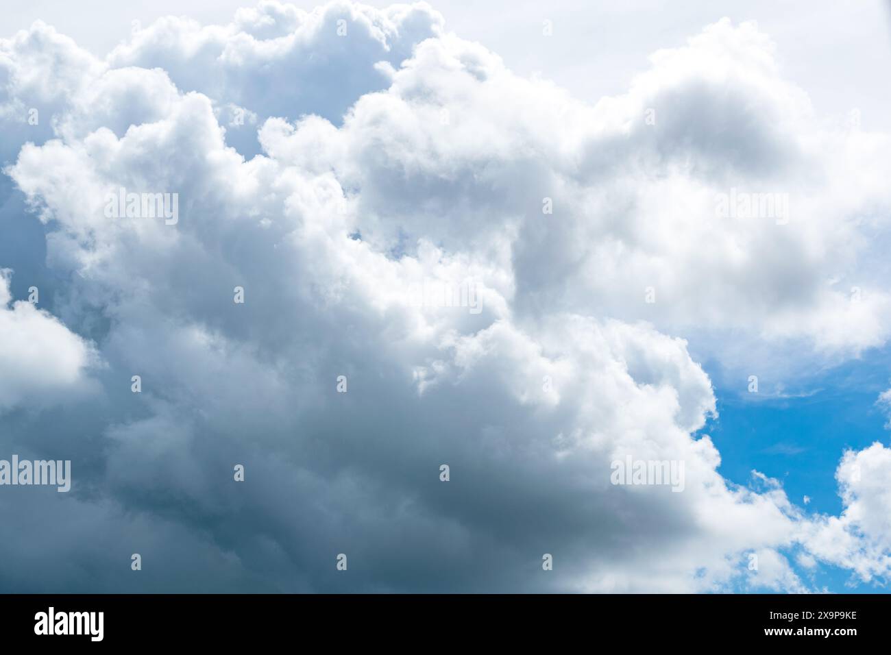 Sky with huge clouds before rain Stock Photo - Alamy