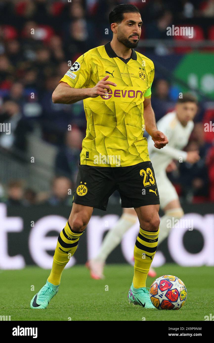 Emre Can of Borussia Dortmund during the 2023/2024 Champions League ...