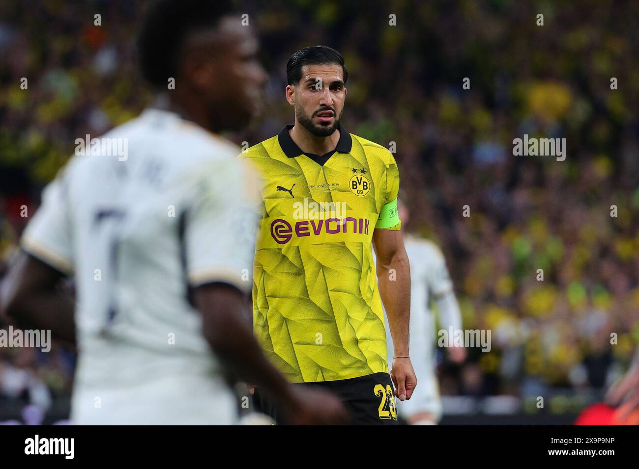 Emre Can of Borussia Dortmund during the 2023/2024 Champions League ...