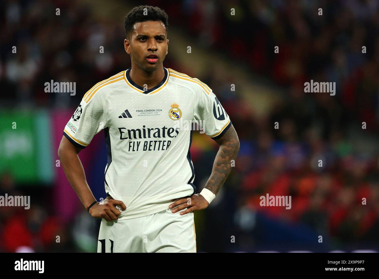 Rodrigo Silva de Goes of Real Madrid CF during the 2023/2024 Champions ...