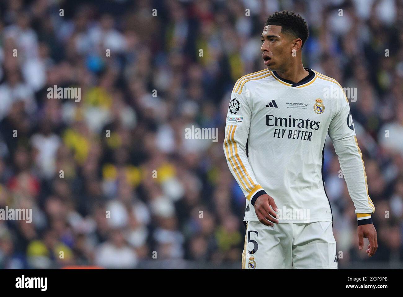 Jude Bellingham of Real Madrid CF during the 2023/2024 Champions League ...