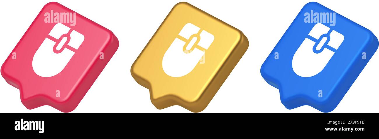 Gold cursor vector vectors hi-res stock photography and images - Alamy