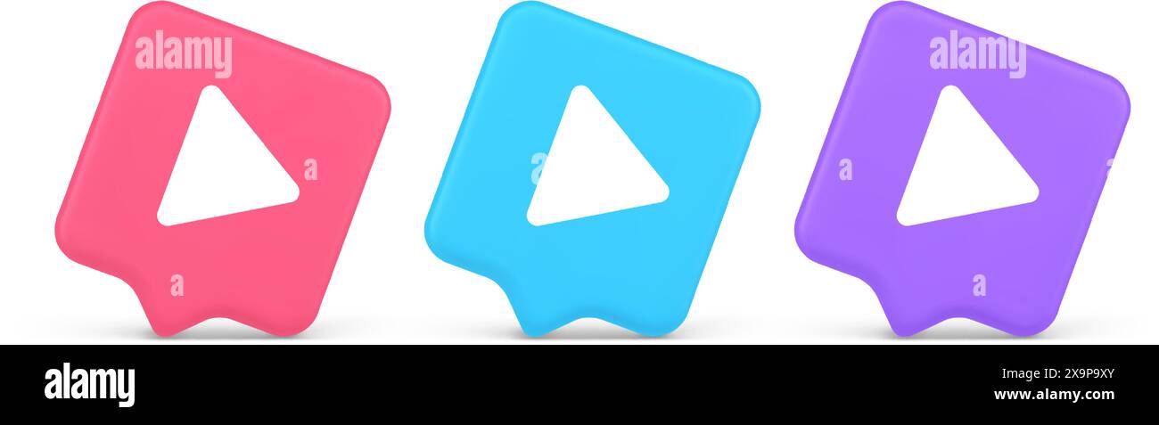 Play button triangle right arrow multimedia content player web app ...