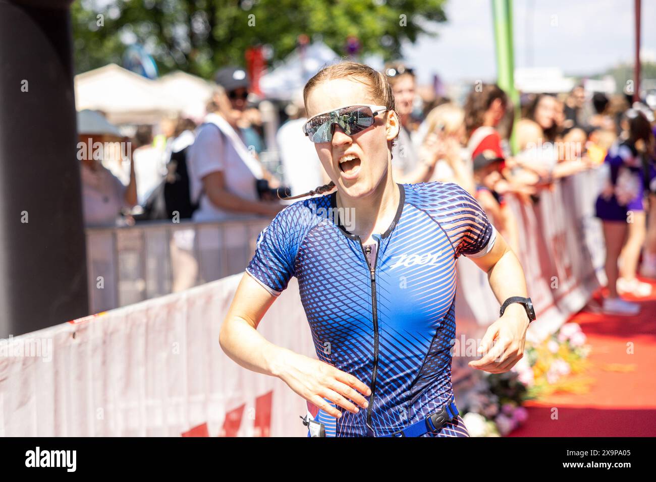 Olympisch Frauen, Lara Rodday (Triathlon Verein Berlin 09), 2. Platz ...
