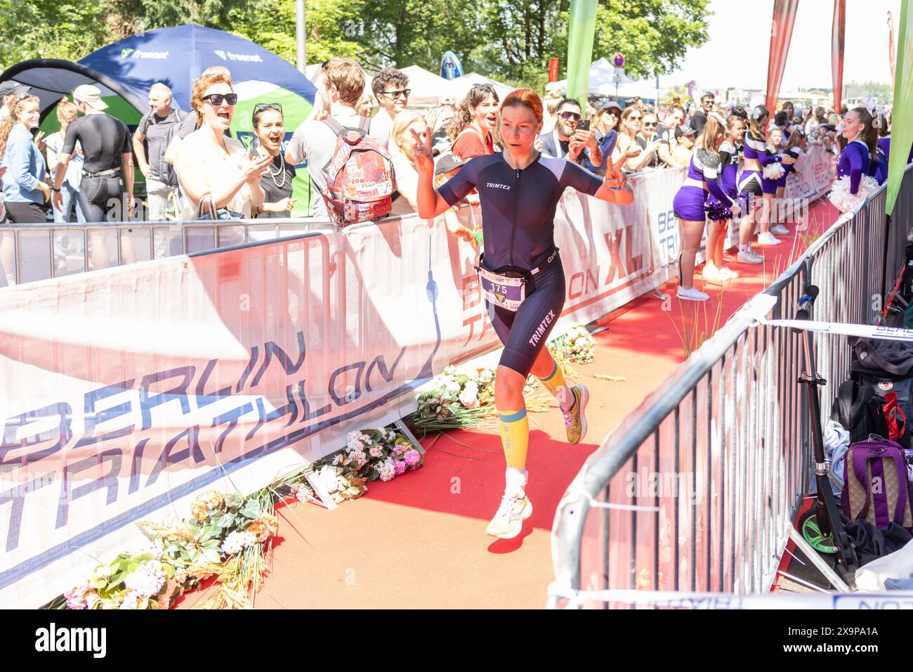 Olympisch Frauen, Anastasiia Romanets, 1. Platz Berlin Triathlon 2024 ...