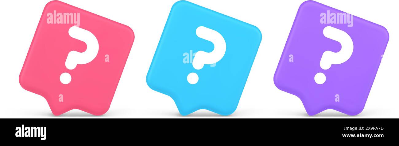 Question mark button advise attention answer FAQ point internet info ...