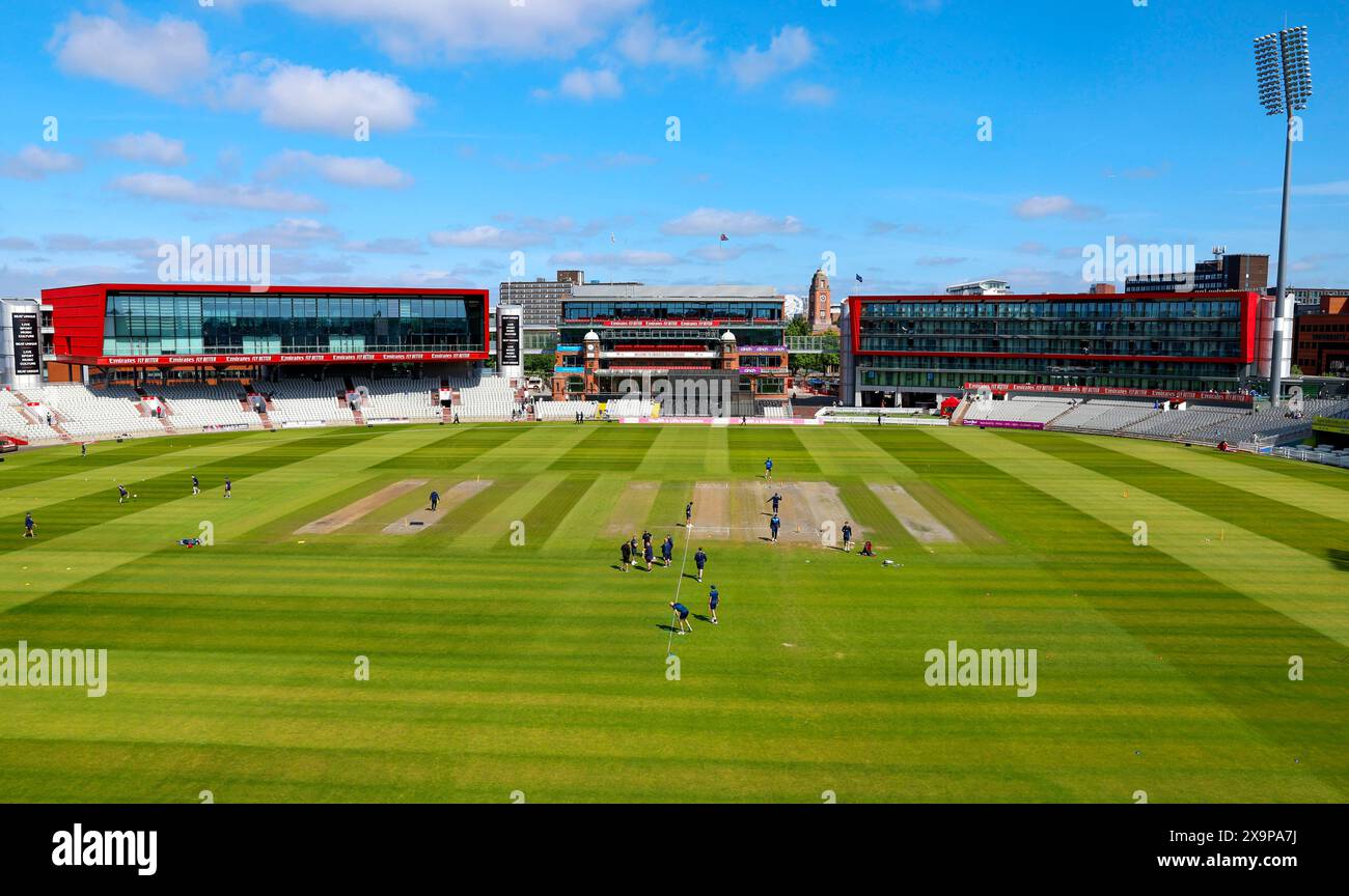 Manchester, UK. 2nd June 2024; Emirates Old Trafford Cricket Ground ...