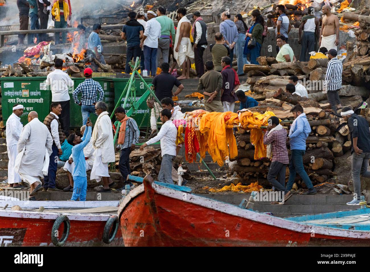 Riverside rituals hi-res stock photography and images - Alamy