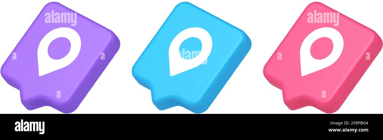 GPS map pin location service button application direction distance ...