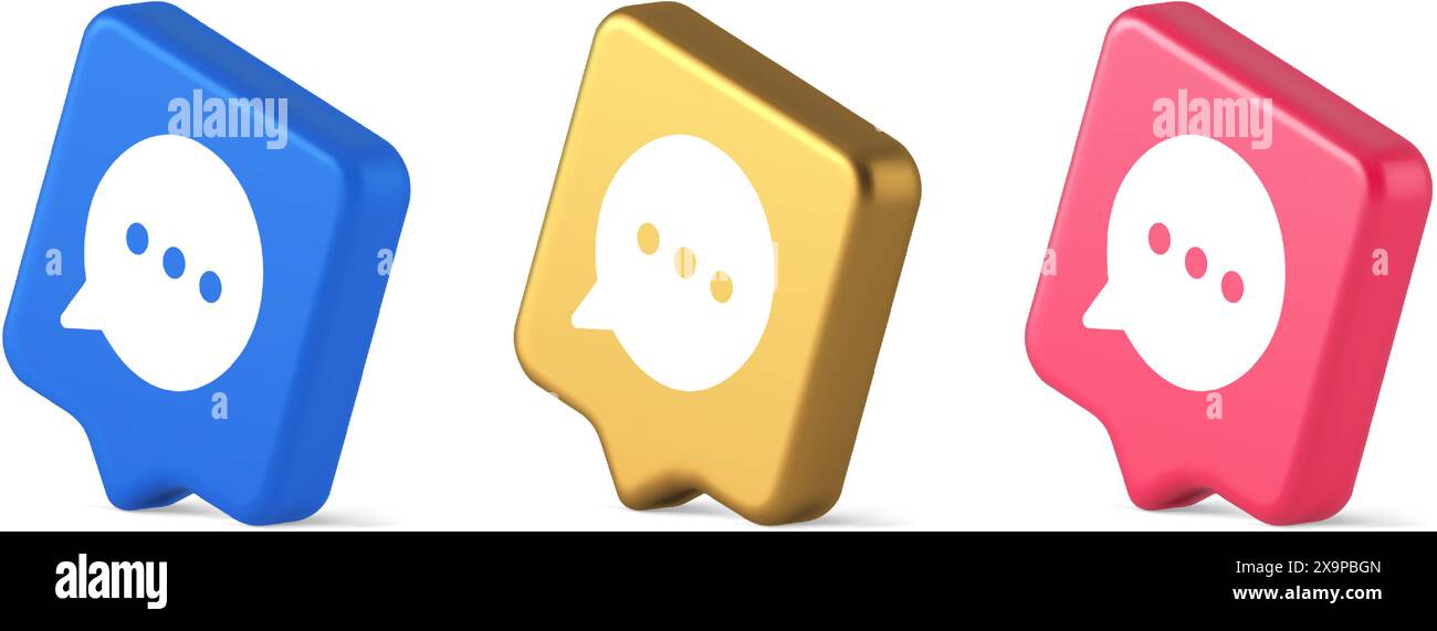 Think bubble chat button online dialogue social network communication ...