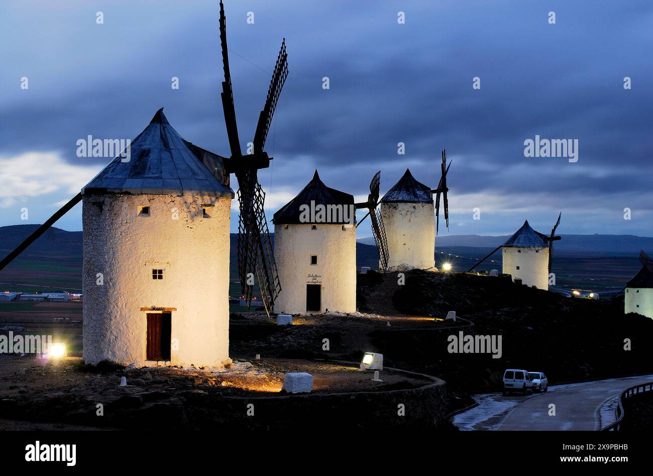 Consuegra by night hi-res stock photography and images - Alamy